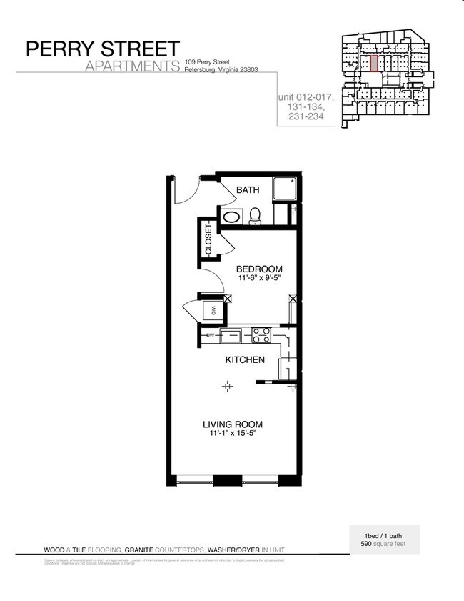 Perry Street Lofts - Petersburg, VA | Apartment Finder